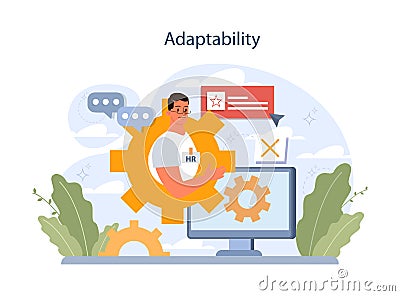 Adaptability. Human Resources Manager Soft Skills. HR Agent ...