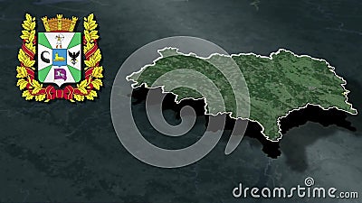 Gomel - Physical Map of the Globe Animation Map Stock Video - Video of ...