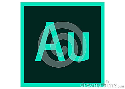 Adobe Audition CC Logo Vector Illustration | CartoonDealer.com #127039168