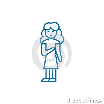 Adolescence Linear Icon Concept. Adolescence Line Vector Sign, Symbol ...