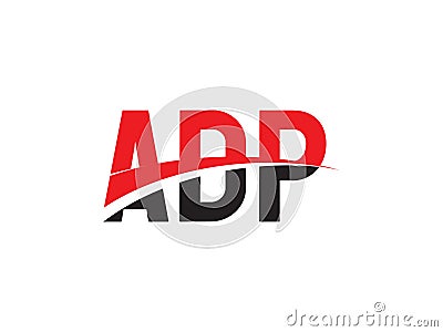 ADP Letter Initial Logo Design Vector Illustration | CartoonDealer.com ...
