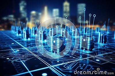 Advanced Smart Grid Technology Integrated Into Electrical Pylons For ...