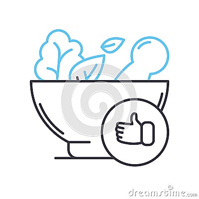 Advantages Line Icon, Outline Symbol, Vector Illustration, Concept Sign ...