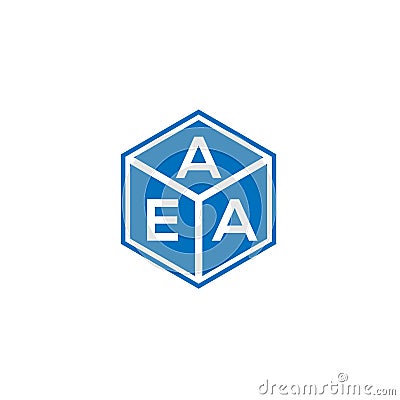 AEA Letter Logo Design On Black Background. AEA Creative Initials ...