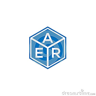 AER Letter Logo Design On Black Background. AER Creative Initials ...