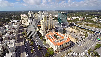 Aerial Video of Downtown Dadeland Stock Video - Video of outdoors ...