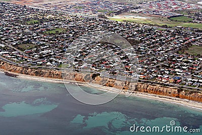 Aerial View Of Aldinga Beach, Adelaide, Australia Royalty Free Stock ...