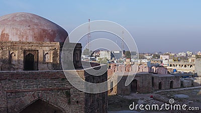 Aerial View of an Ancient Rawat Fort in Pakistan Stock Video - Video of ...