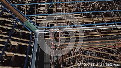 Australian Construction Site Fascia and Gutter Aerial View Stock ...
