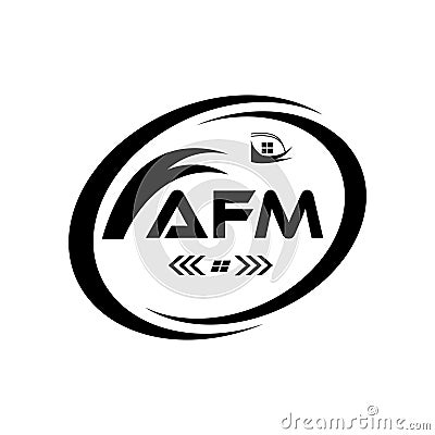 AFM Letter Logo Design. AFM Simple And Modern Monogram Logo. Abstract ...