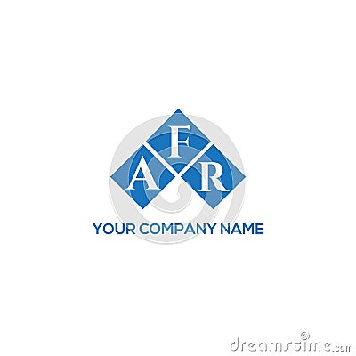 AFR Letter Logo Design On BLACK Background. AFR Creative Initials ...