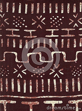 African Batik. Royalty Free Stock Photo - Image: 12695265