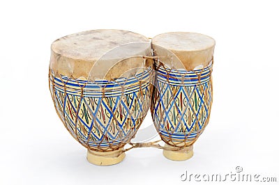 African Bongo Drums Royalty Free Stock Image - Image: 4621986