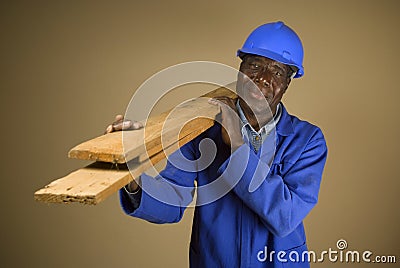 African Construction Worker Stock Photography - Image: 11144842