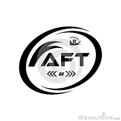 AFT Letter Logo Design. AFT Simple And Modern Monogram Logo. Abstract ...
