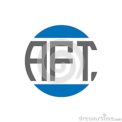 AFT Letter Logo Design On White Background. AFT Creative Initials ...
