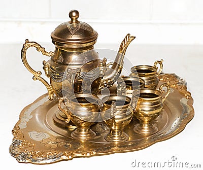 Tea Set stock photo. Image of afternoon, traditional, culture - 3845962