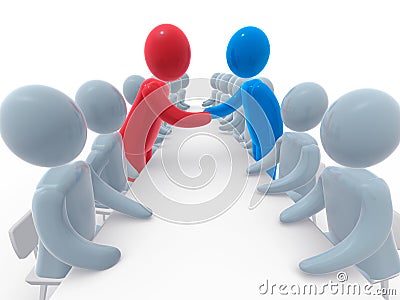 Agreement Royalty Free Stock Photos - Image: 8457118