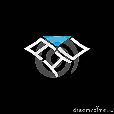 AHU Letter Logo Creative Design With Vector Graphic, | CartoonDealer ...