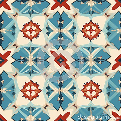 Algerian Tile Pattern For Decoration Stock Image | CartoonDealer.com ...