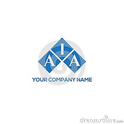 AIA Letter Logo Design On WHITE Background. AIA Creative Initials ...