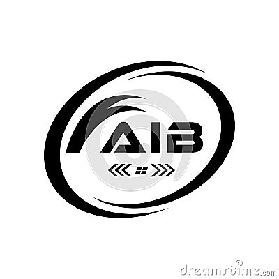 AIB Letter Logo Design. AIB Simple And Modern Monogram Logo. Abstract ...