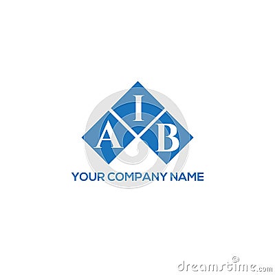 AIB Letter Logo Design On WHITE Background. AIB Creative Initials ...