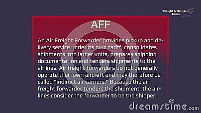 Air Freight Forwarder - Freight and Shipping Terms. the Forwarding and ...