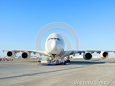 Airbus A380 Front Editorial Photography - Image: 13432872