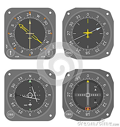 Aircraft Instruments (#5) Stock Images - Image: 20526304