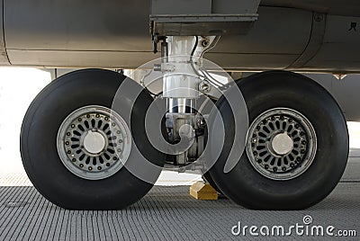 Aircraft Tires Stock Images - Image: 5243104
