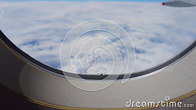 Aircraft Window Vent Hole stock video. Video of edit - 193870955