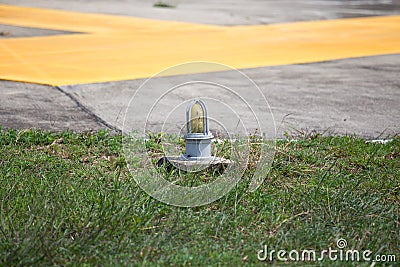 Airfield Light Sign Stock Image | CartoonDealer.com #63647905