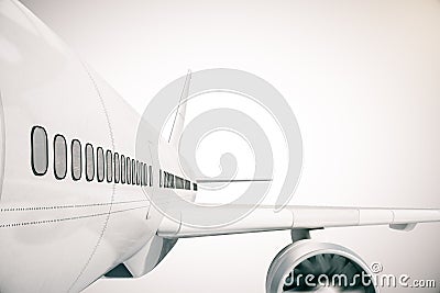 Airplane On Light Background Stock Image | CartoonDealer.com #78944383