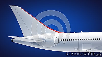 Airplane Tail Royalty Free Stock Photos - Image: 33282598
