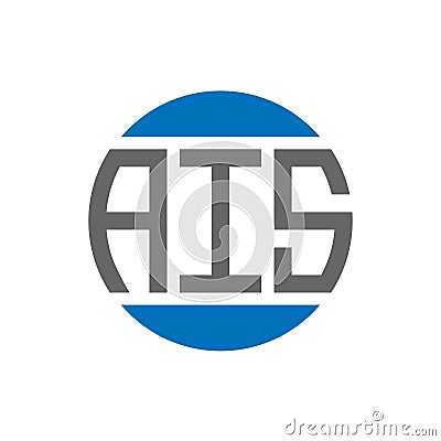AIS Letter Logo Design On White Background. AIS Creative Initials ...