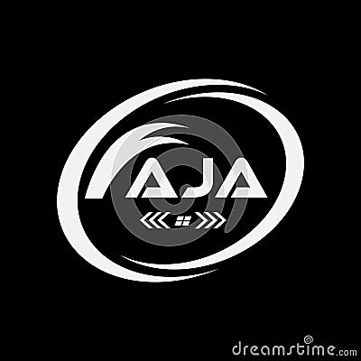AJA Letter Logo Design. AJA Simple And Modern Monogram Logo. Abstract ...