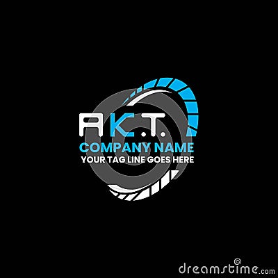 AKT Letter Logo Creative Design With Vector Graphic, AKT ...