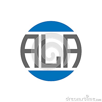 ALA Letter Logo Design On White Background. ALA Creative Initials ...