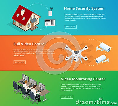 Alarm System. Security System. Security Camera. Security Control Room ...