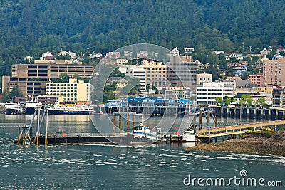 Alaska - Downtown Juneau Waterfront Editorial Stock Photo - Image: 28853123