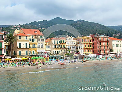 Alassio Beach Stock Photos - Image: 4512513