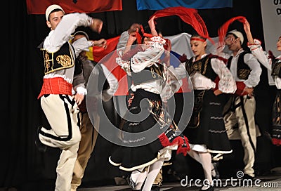 Albanische Folklore Redaktionelles Stockfoto - Bild: 21244773
