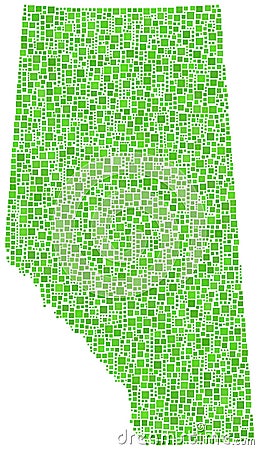 Alberta Province Map Cartoon Vector | CartoonDealer.com #23910165