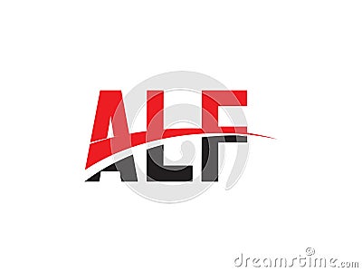 ALF Letter Initial Logo Design Vector Illustration | CartoonDealer.com ...