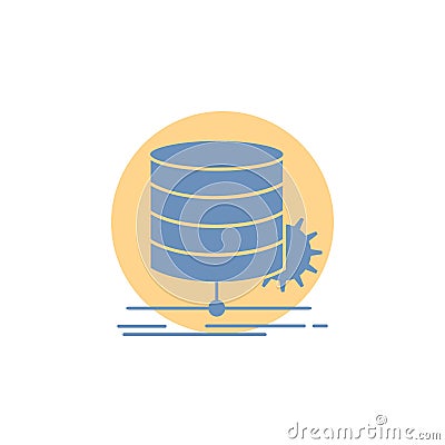 Algorithm, Chart, Data, Diagram, Flow Glyph Icon Cartoon Vector ...