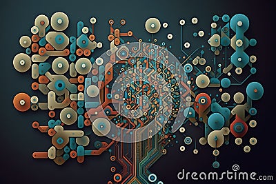 Algorithm, Designed To Find Solution To Complex Problem Using Genetic Programming Royalty-Free ...