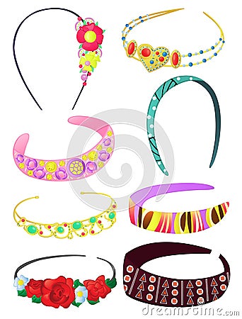 Alice Bands Vector Illustration | CartoonDealer.com #38377118