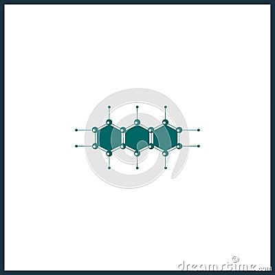 Alkanes Simple Icon. Molecule Chemistry Isolated Icon Cartoon Vector ...