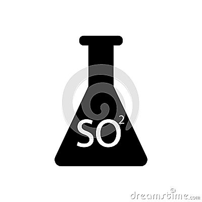 Allergens, Sulfite Icon. Flask And CO2 Sign Stock Image | CartoonDealer ...